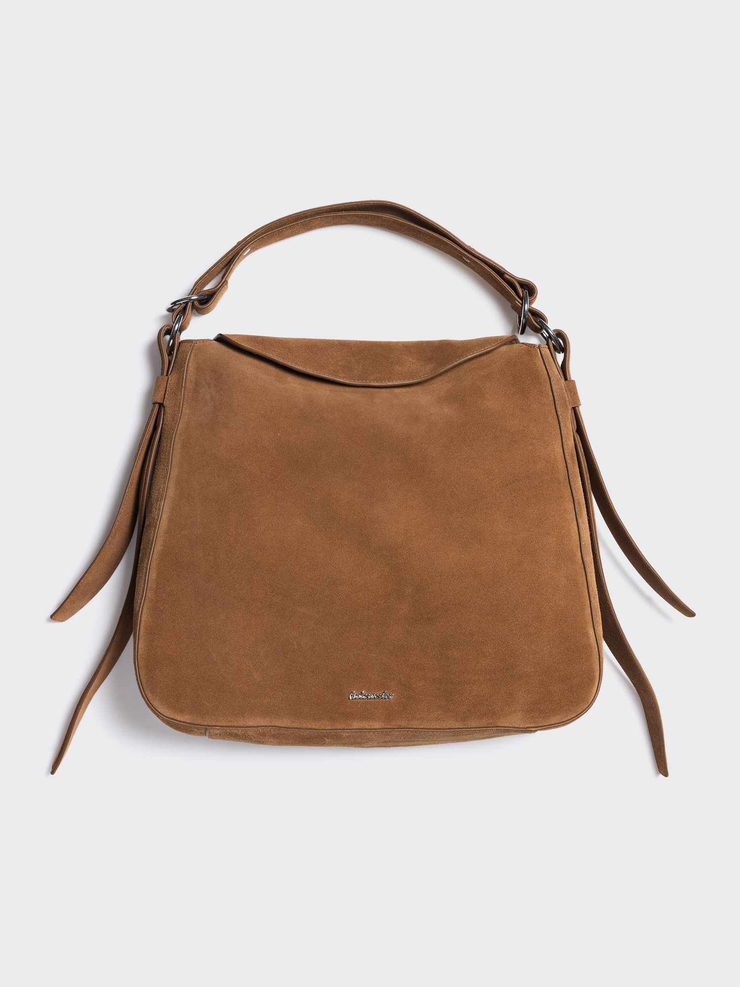 Holzweiler Bud Slouchy Suede Tote Camel - frokenpedersen.no